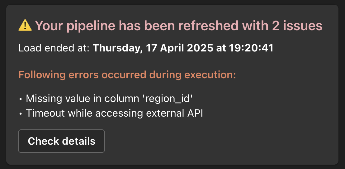 Fabric Notification Bot for Microsoft Teams